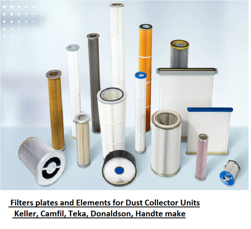 Dust Collector Unit - Filter Plates & Elements- All types and Brands ...